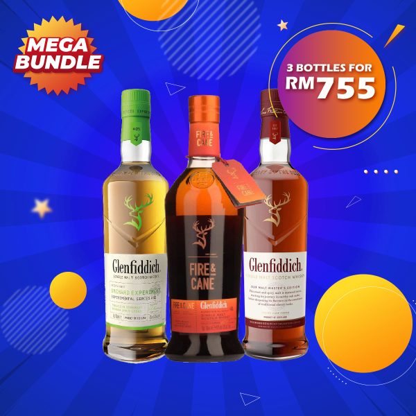Mega Big Bundle - Glenfiddich Bundles Speyside Single Malt [700ML] X 3